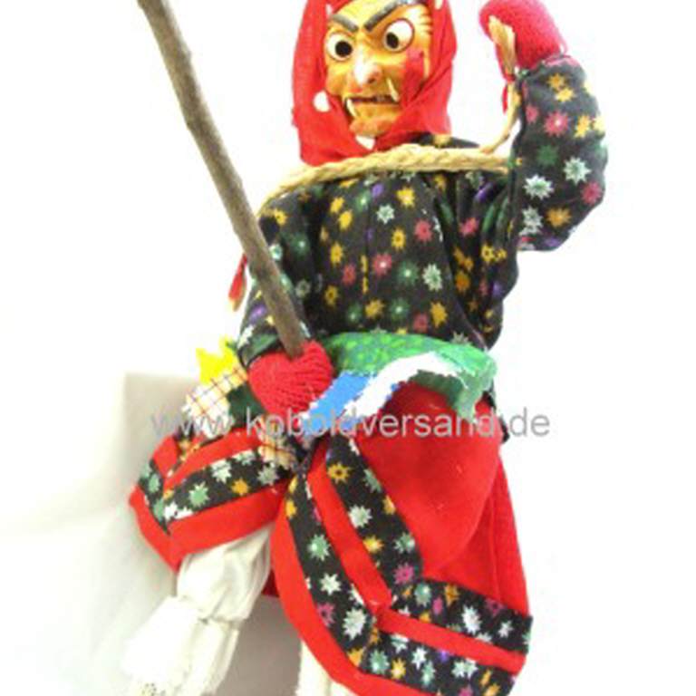 Hexenfiguren auf Besen zum aufhängen Hexe Figur